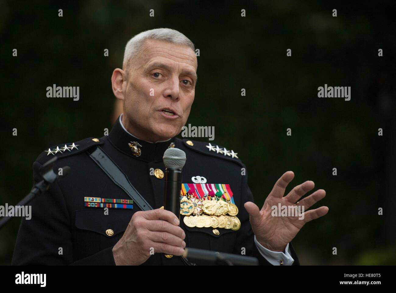 U.S. Marine Corps Assistant Commandant John Paxton introduces Deputy ...
