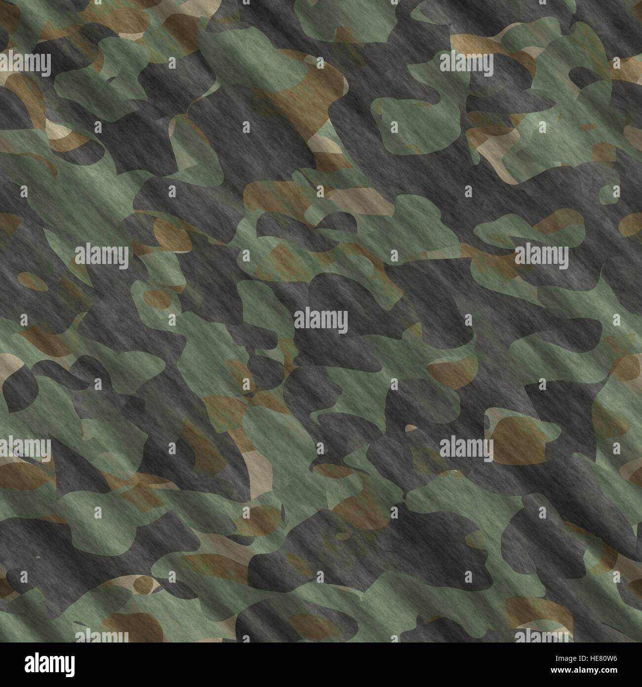 Camouflage pattern background seamless illustration. Classic clothing ...