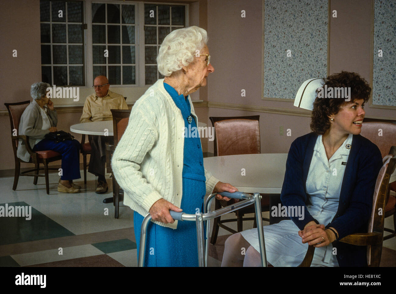 Older adult nursing care hi-res stock photography and images - Alamy