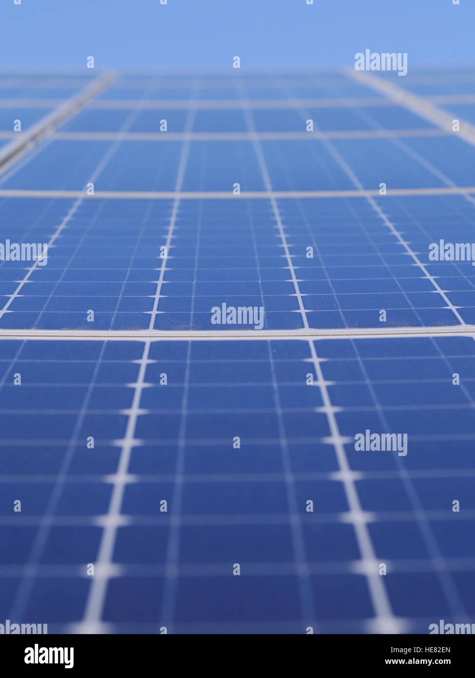 solar cells roof Stock Photo - Alamy