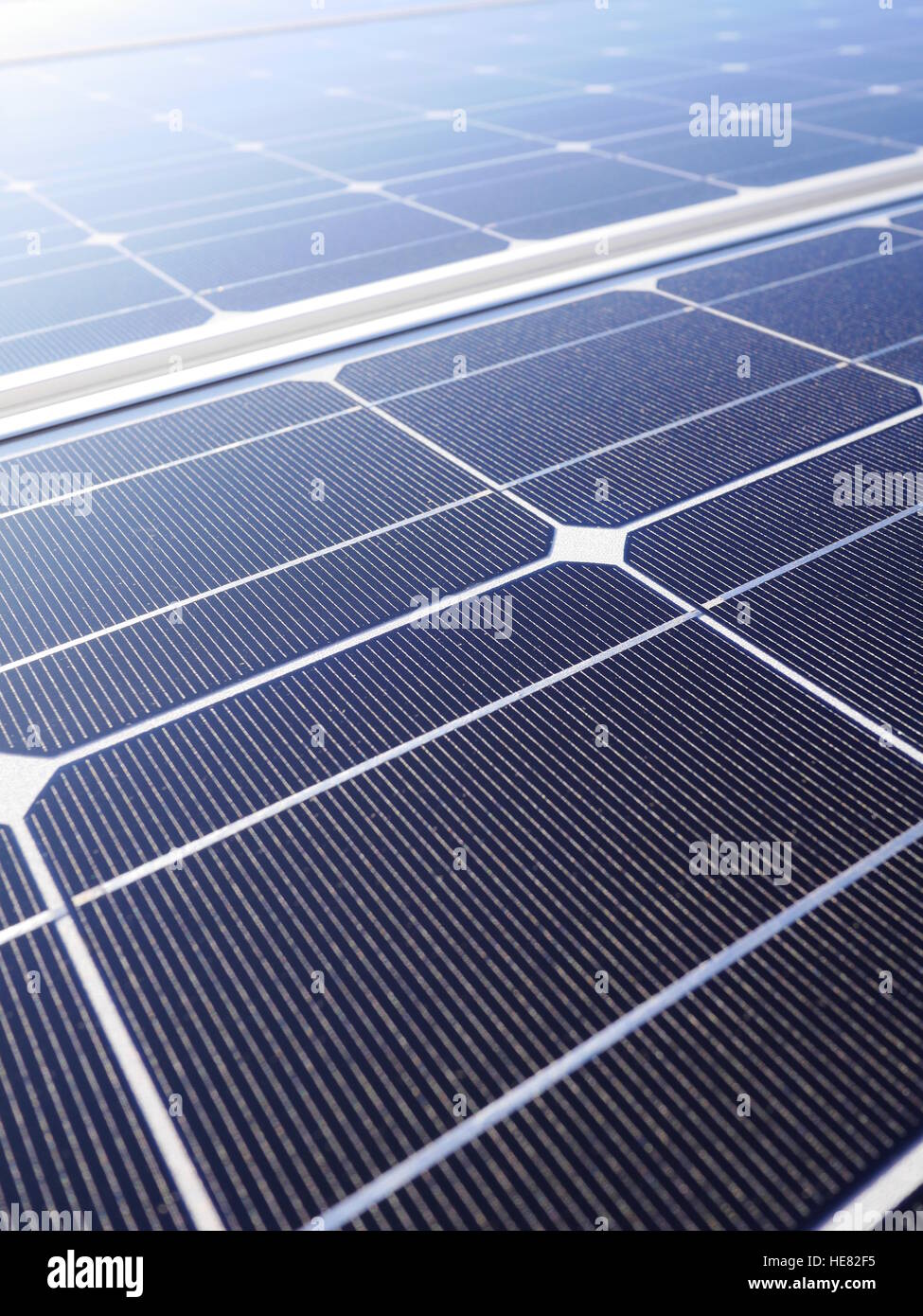 solar cells roof Stock Photo - Alamy