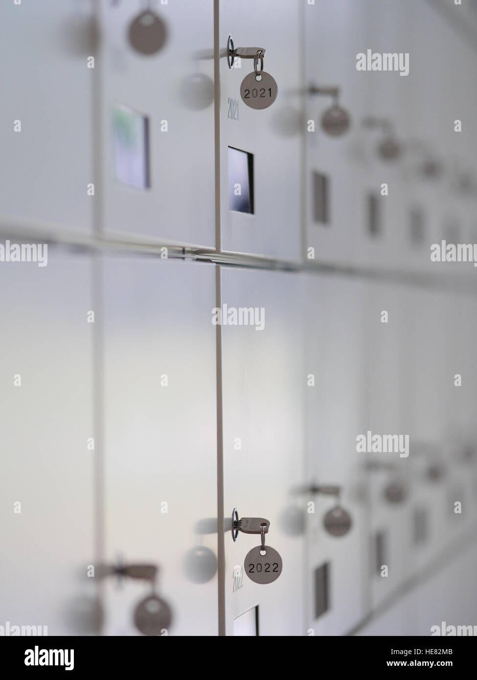 safe deposit lockboxes Stock Photo - Alamy