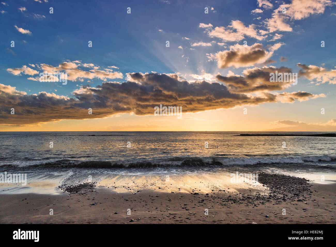 Sunset costa adeje hi-res stock photography and images - Alamy