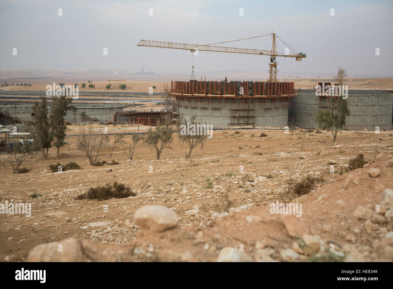 Construction of the As-Samra waste water treatment plant in Zarqa ...