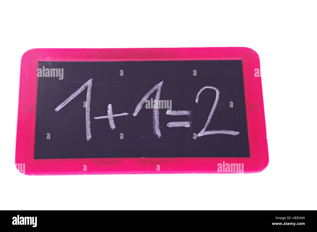 blackboard with exercise Stock Photo - Alamy