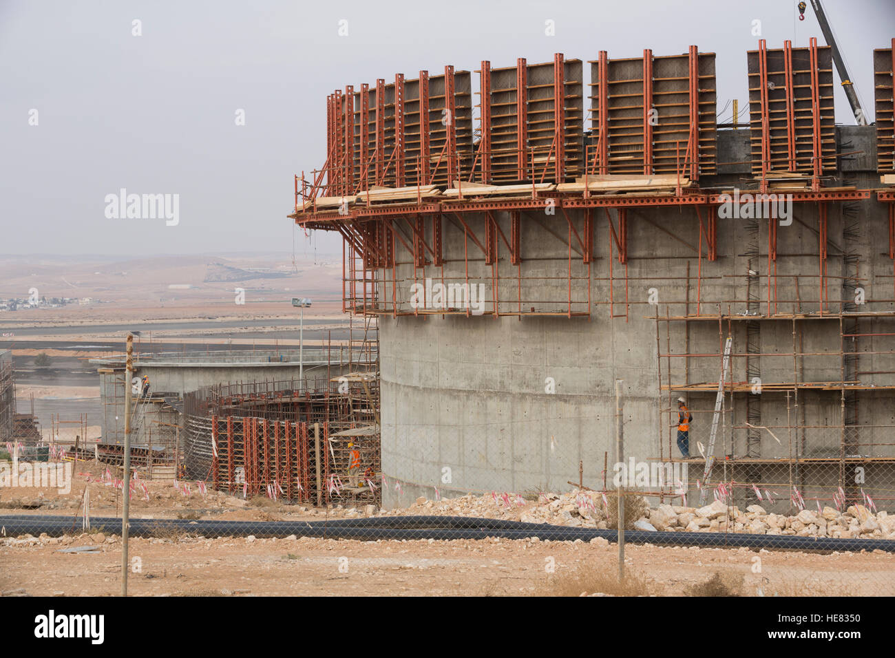 Construction of the As-Samra waste water treatment plant in Zarqa ...