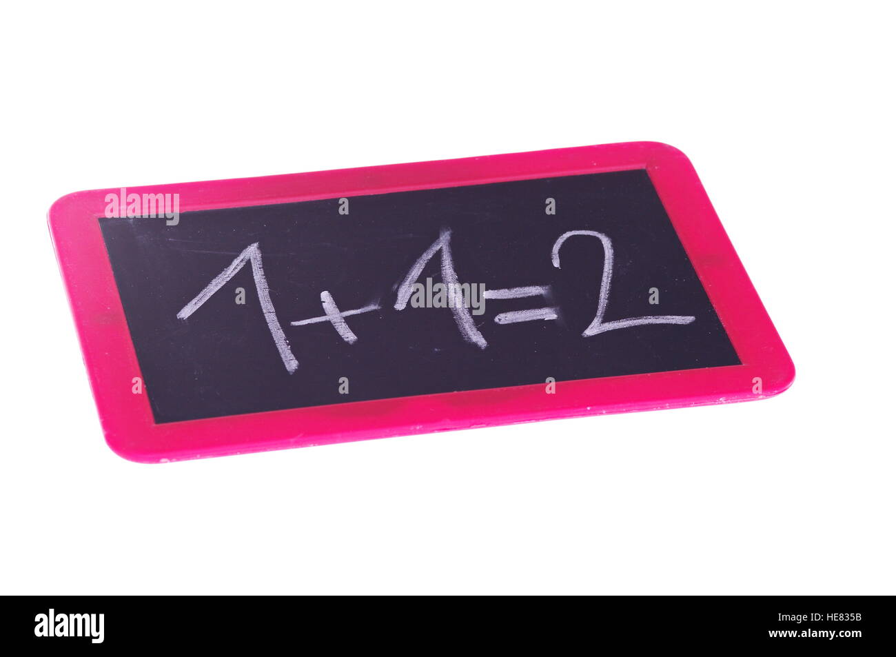 blackboard with exercise Stock Photo - Alamy
