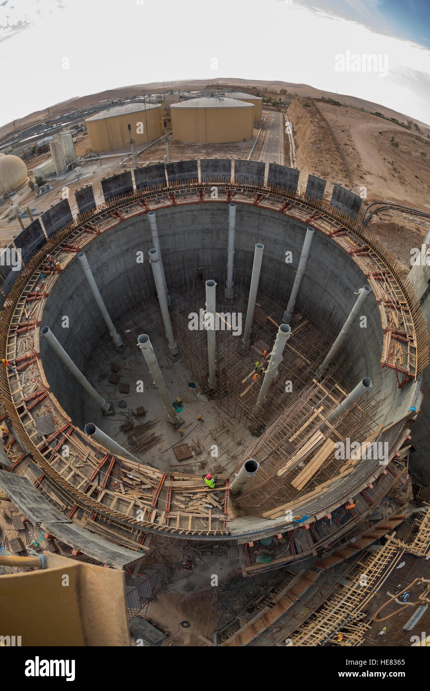 Construction of the As-Samra waste water treatment plant in Zarqa ...