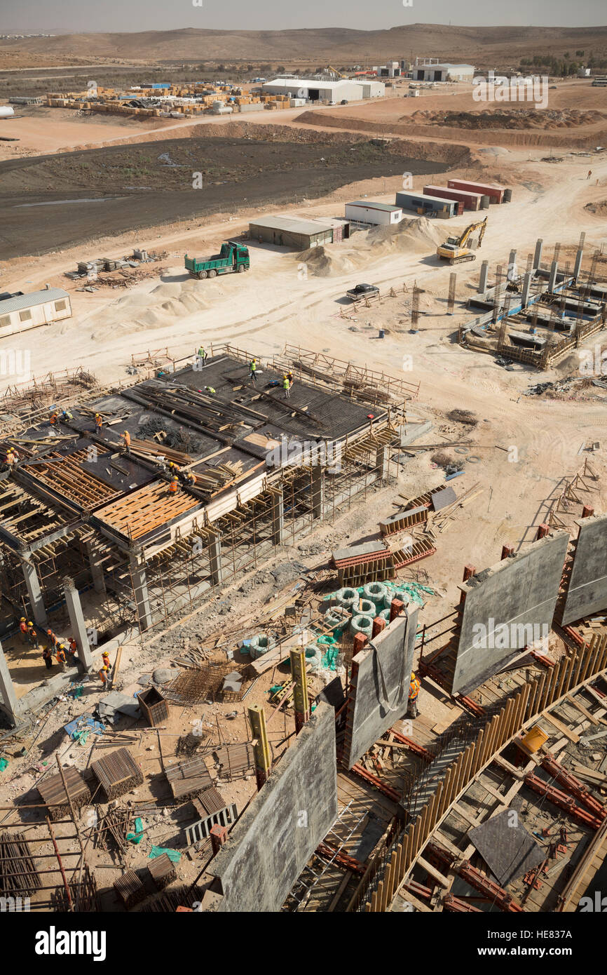 Construction of the As-Samra waste water treatment plant in Zarqa ...