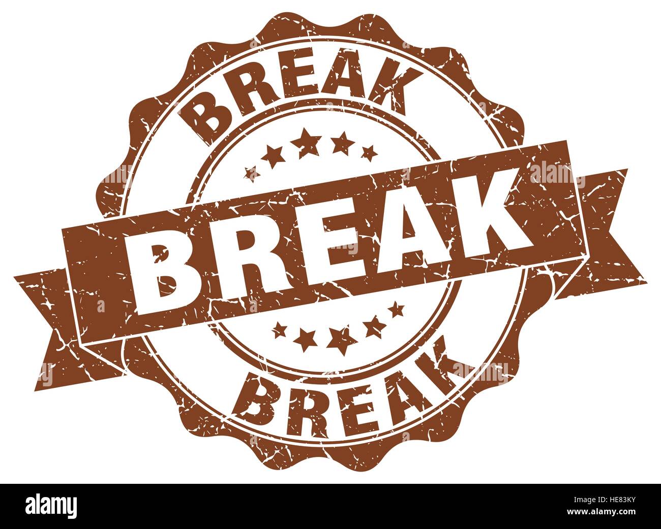 break stamp. sign. seal Stock Vector Image & Art - Alamy