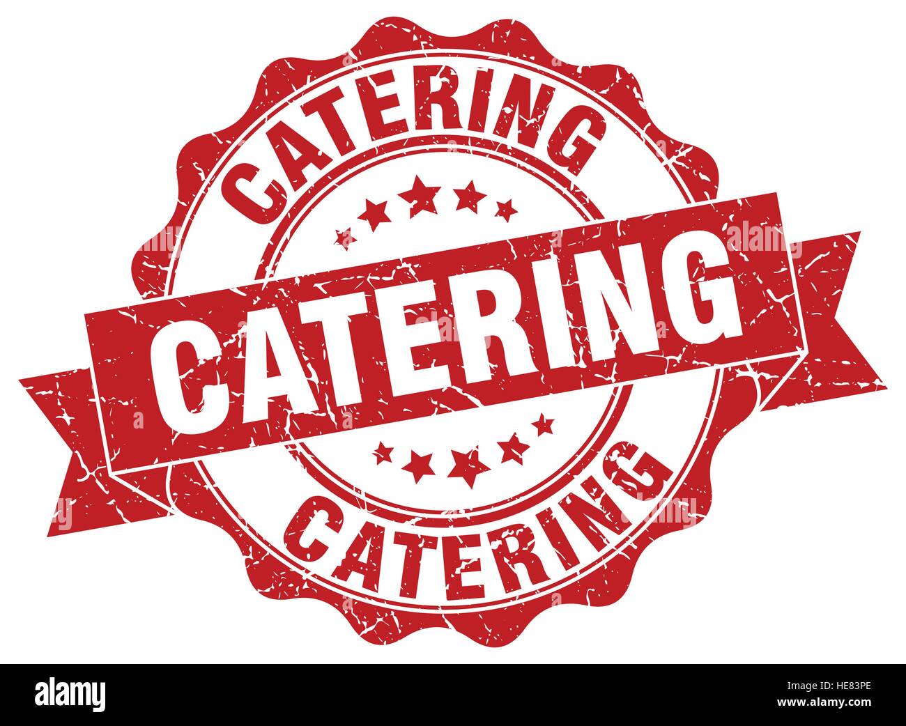 catering stamp. sign. seal Stock Vector Image & Art - Alamy