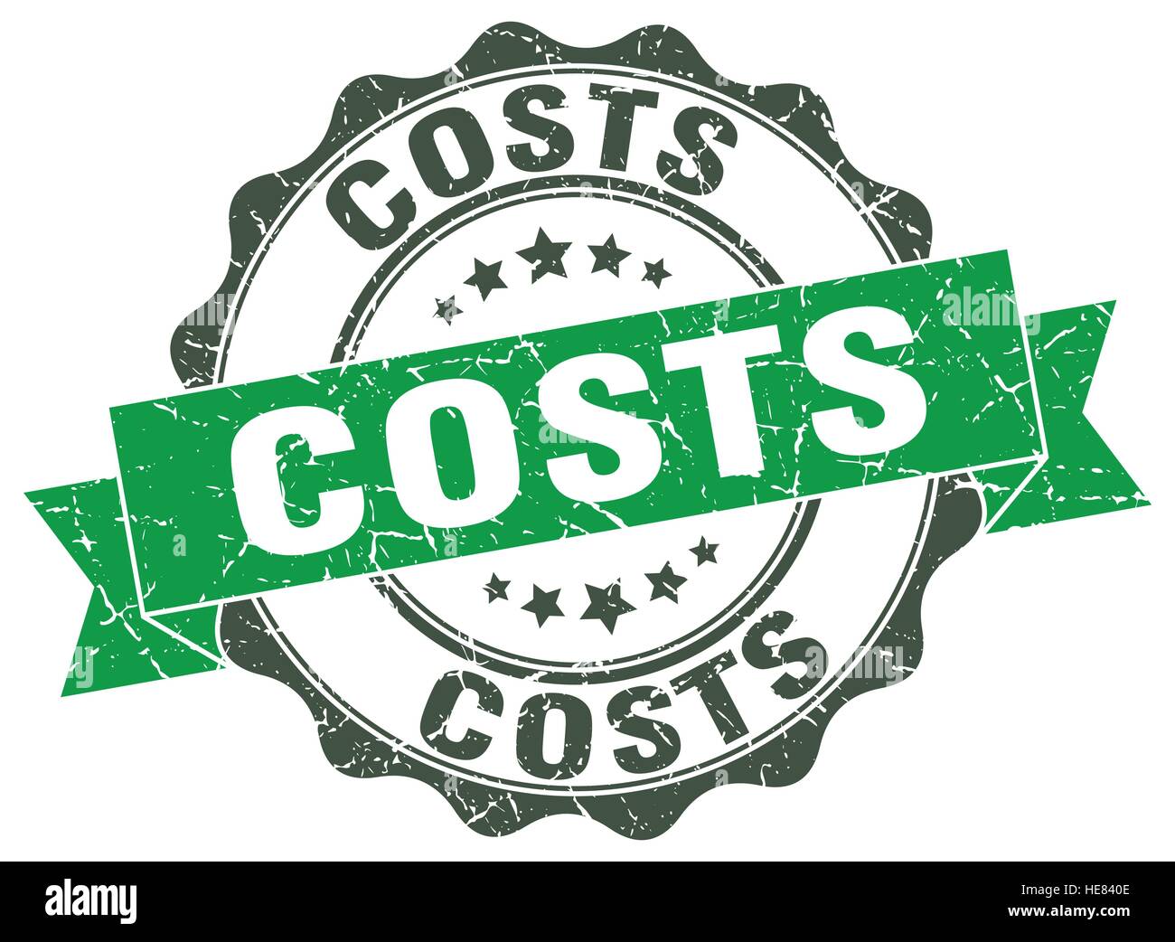 costs stamp. sign. seal Stock Vector Image & Art - Alamy