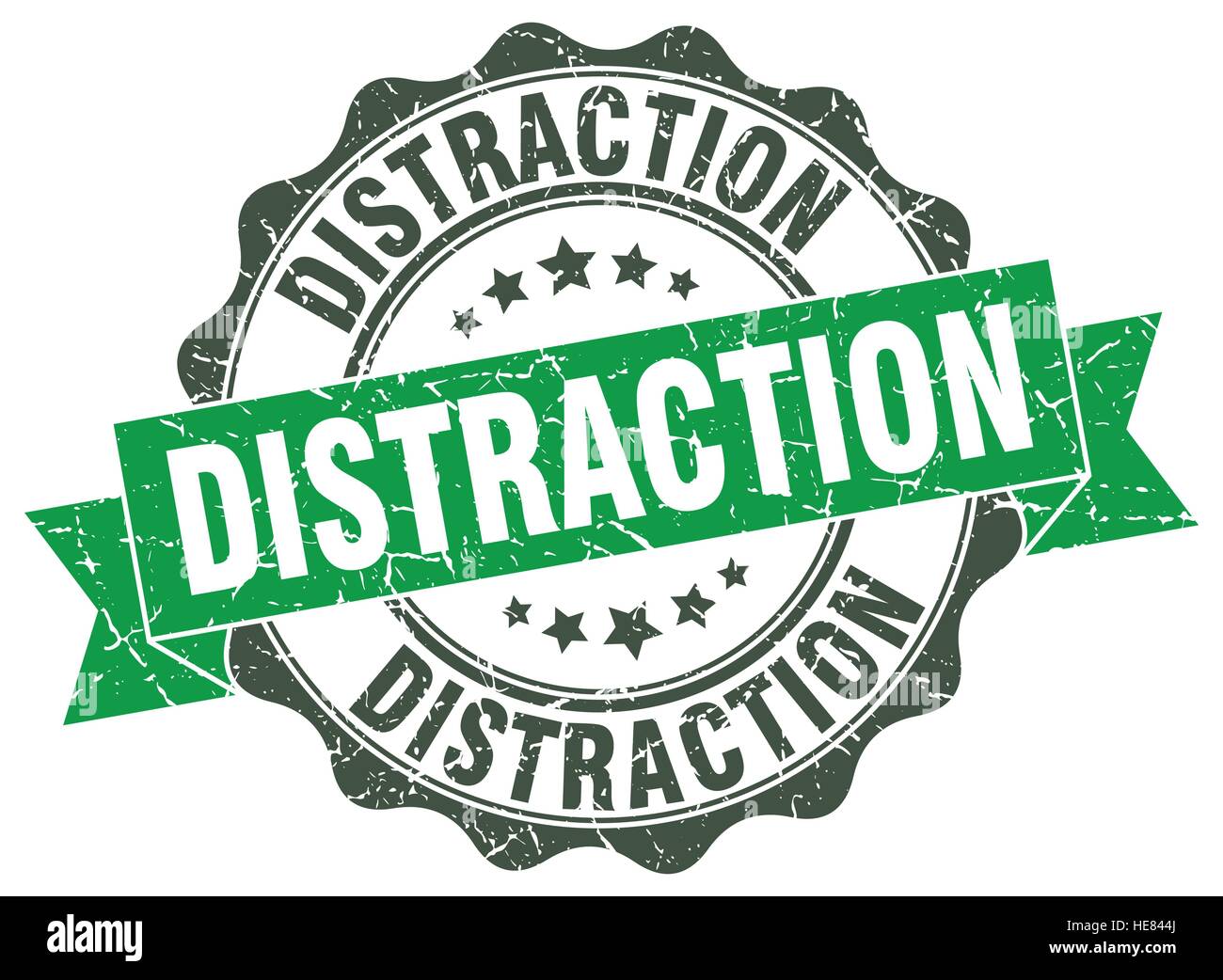 distraction stamp. sign. seal Stock Vector Image & Art - Alamy