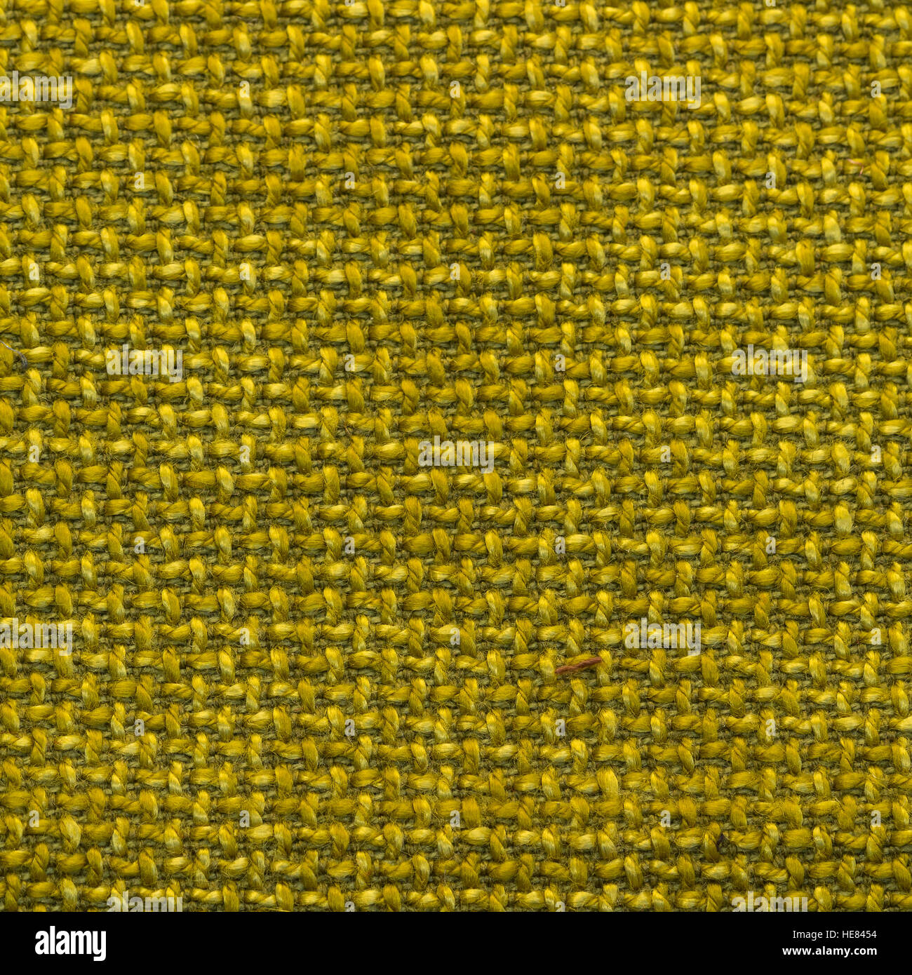 Rustic canvas fabric texture in yellow color. Square shape Stock Photo ...