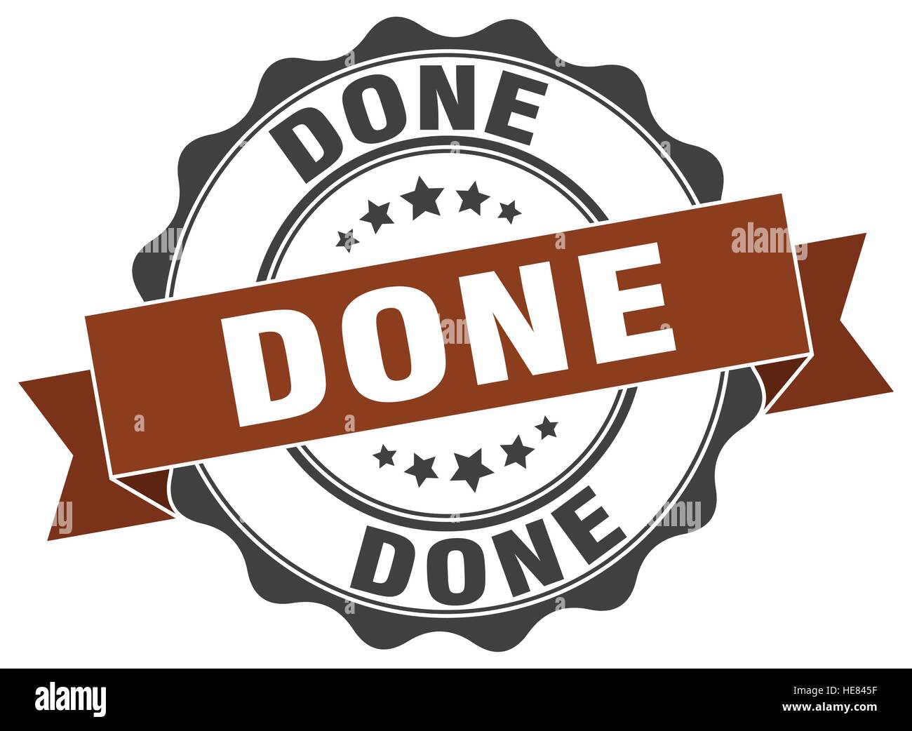 done stamp. sign. seal Stock Vector Image & Art - Alamy