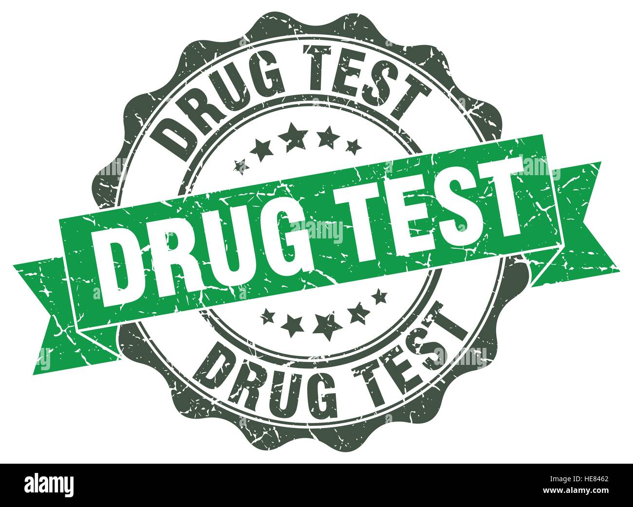 drug test stamp. sign. seal Stock Vector Image & Art - Alamy