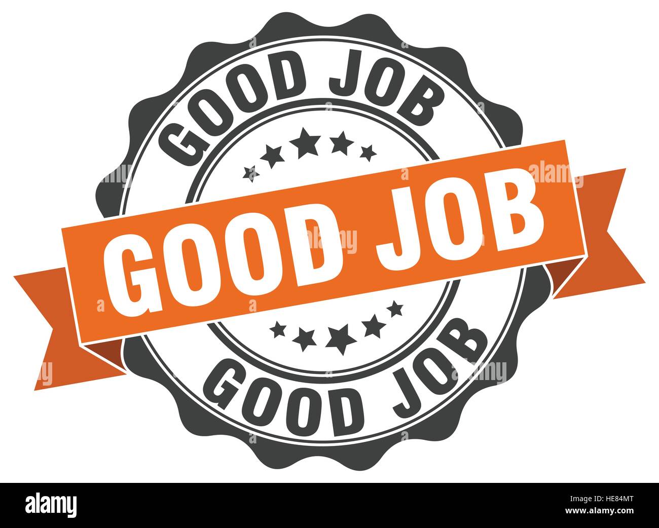 good job stamp. sign. seal Stock Vector Image & Art - Alamy
