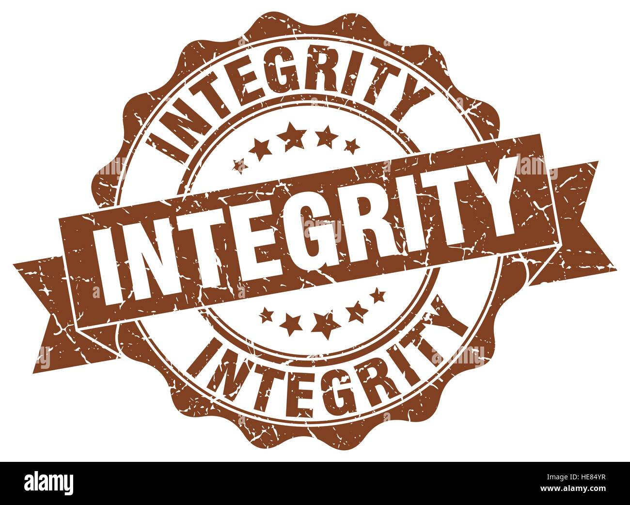 integrity stamp. sign. seal Stock Vector Image & Art - Alamy