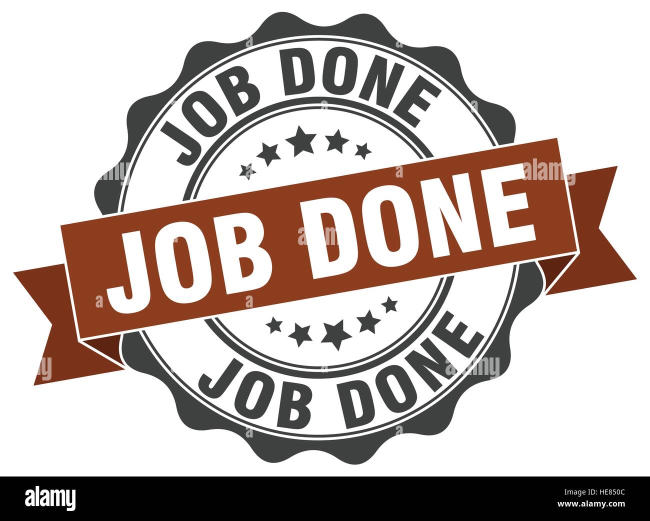 job done stamp. sign. seal Stock Vector Image & Art - Alamy