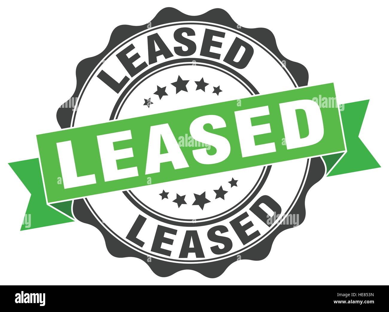 Leased sign Stock Vector Images - Alamy