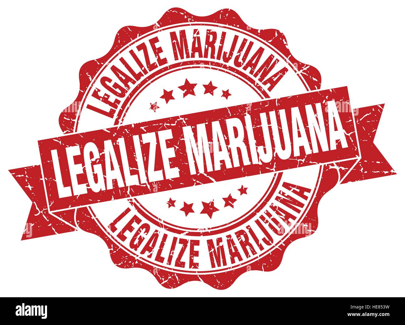 legalize marijuana stamp. sign. seal Stock Vector Image & Art - Alamy