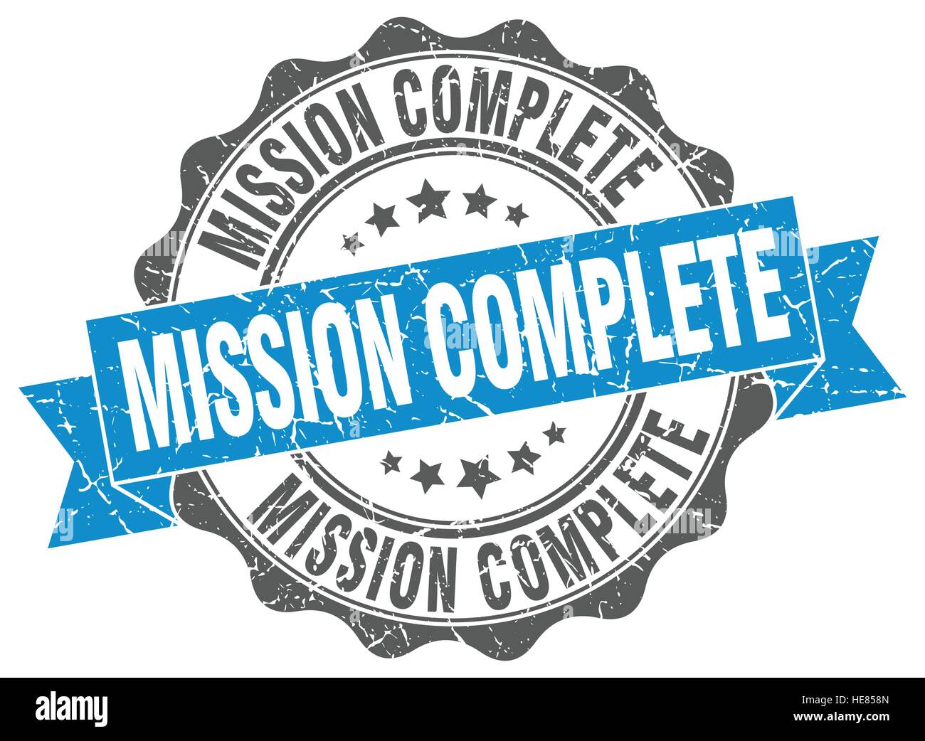 mission complete stamp. sign. seal Stock Vector Image & Art - Alamy