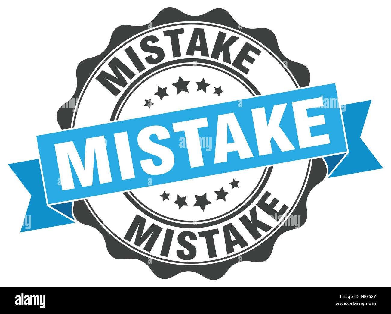 mistake stamp. sign. seal Stock Vector Image & Art - Alamy