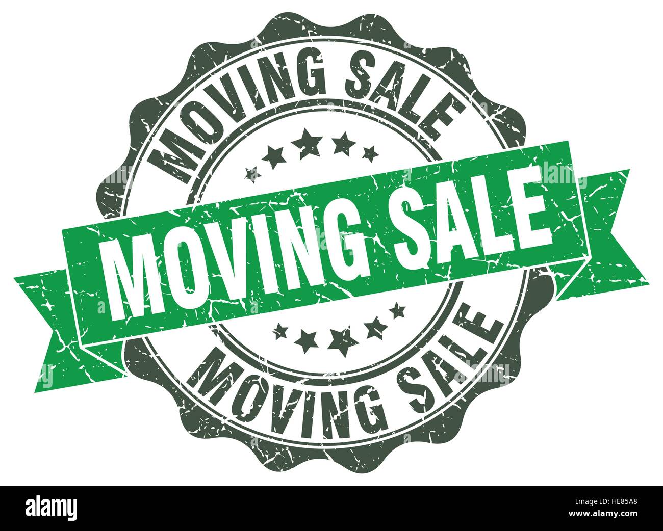 moving sale stamp. sign. seal Stock Vector Image & Art - Alamy