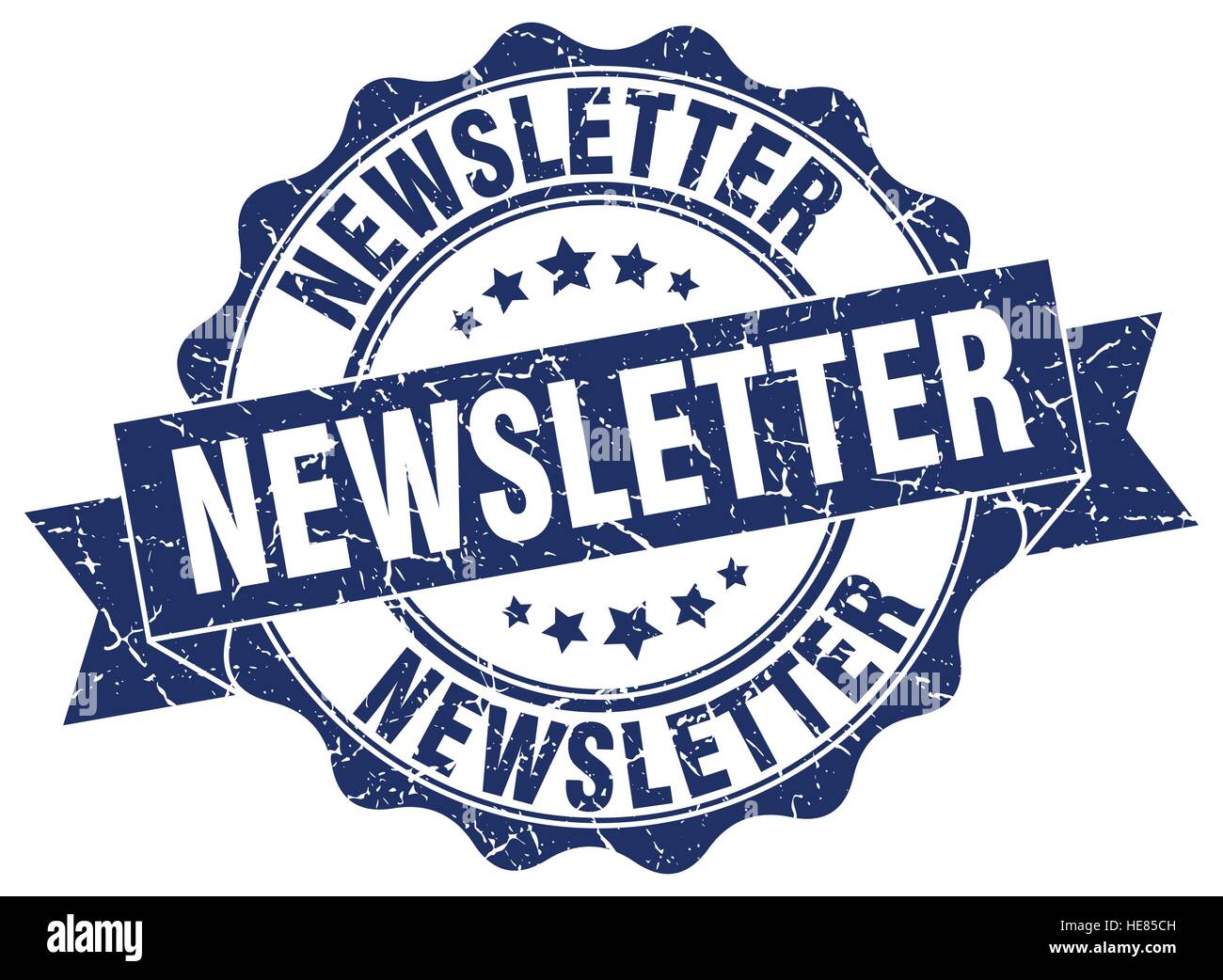 newsletter stamp. sign. seal Stock Vector Image & Art - Alamy