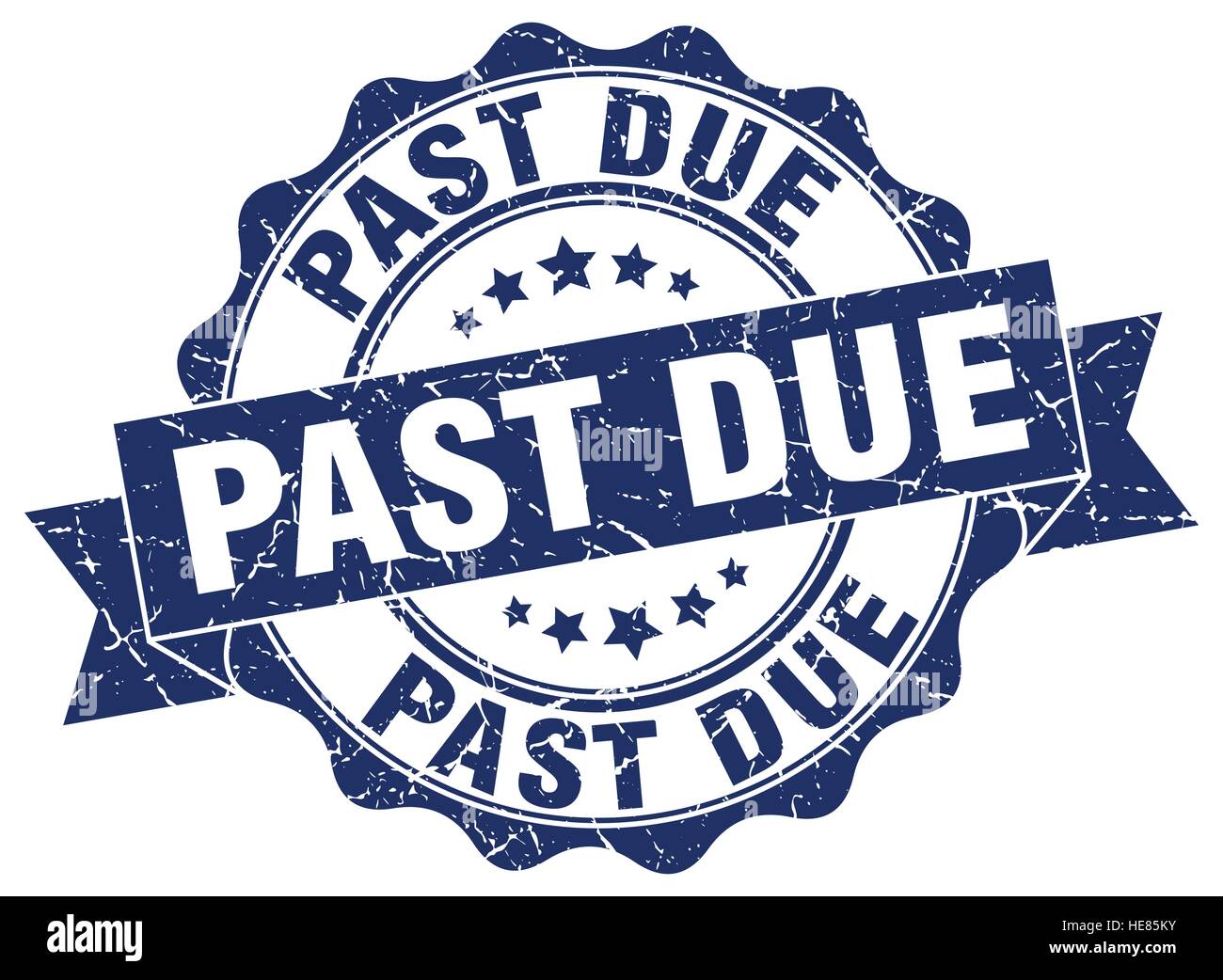 past due stamp. sign. seal Stock Vector Image & Art - Alamy