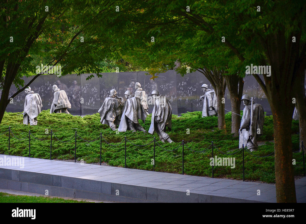 Washington dc mall statues hi-res stock photography and images - Alamy