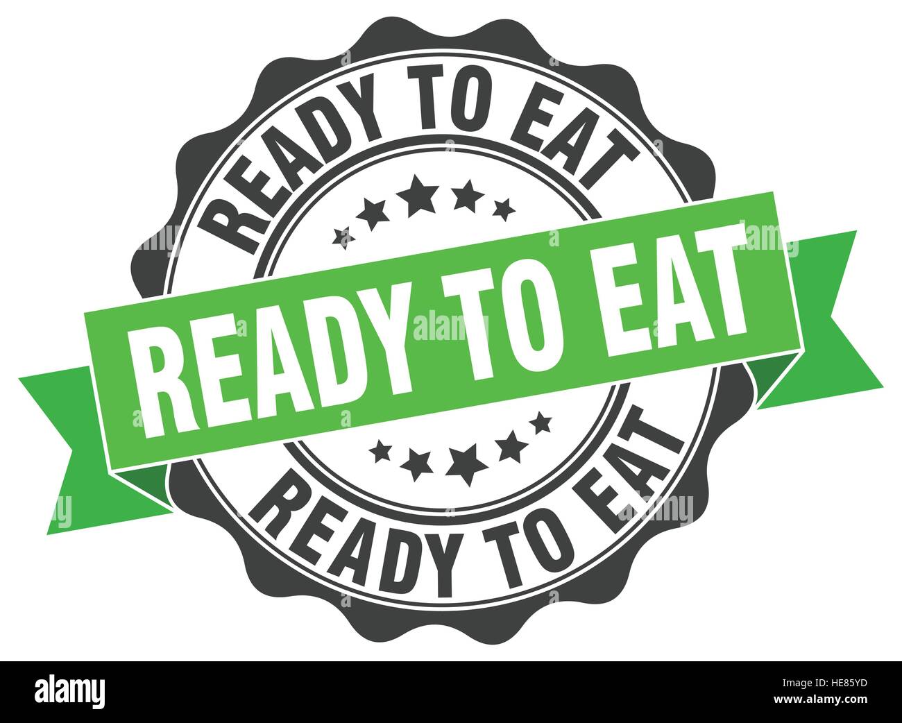 ready to eat stamp. sign. seal Stock Vector Image & Art - Alamy