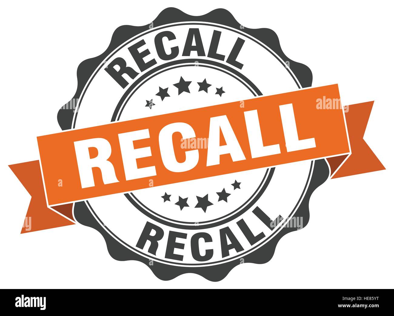 recall stamp. sign. seal Stock Vector Image & Art - Alamy