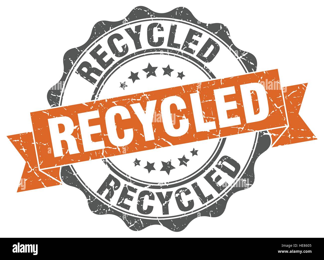 recycled stamp. sign. seal Stock Vector Image & Art - Alamy