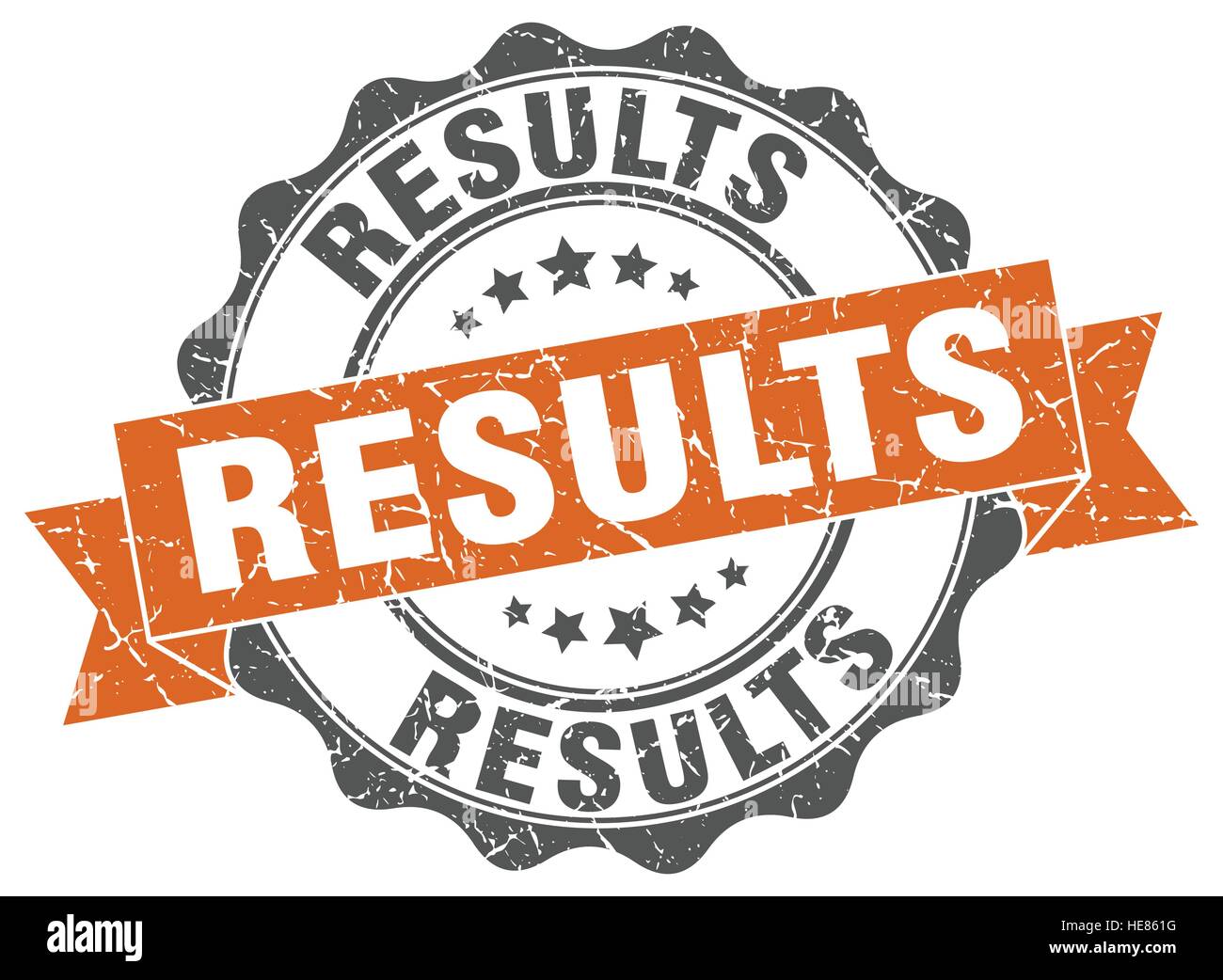 results stamp. sign. seal Stock Vector Image & Art - Alamy