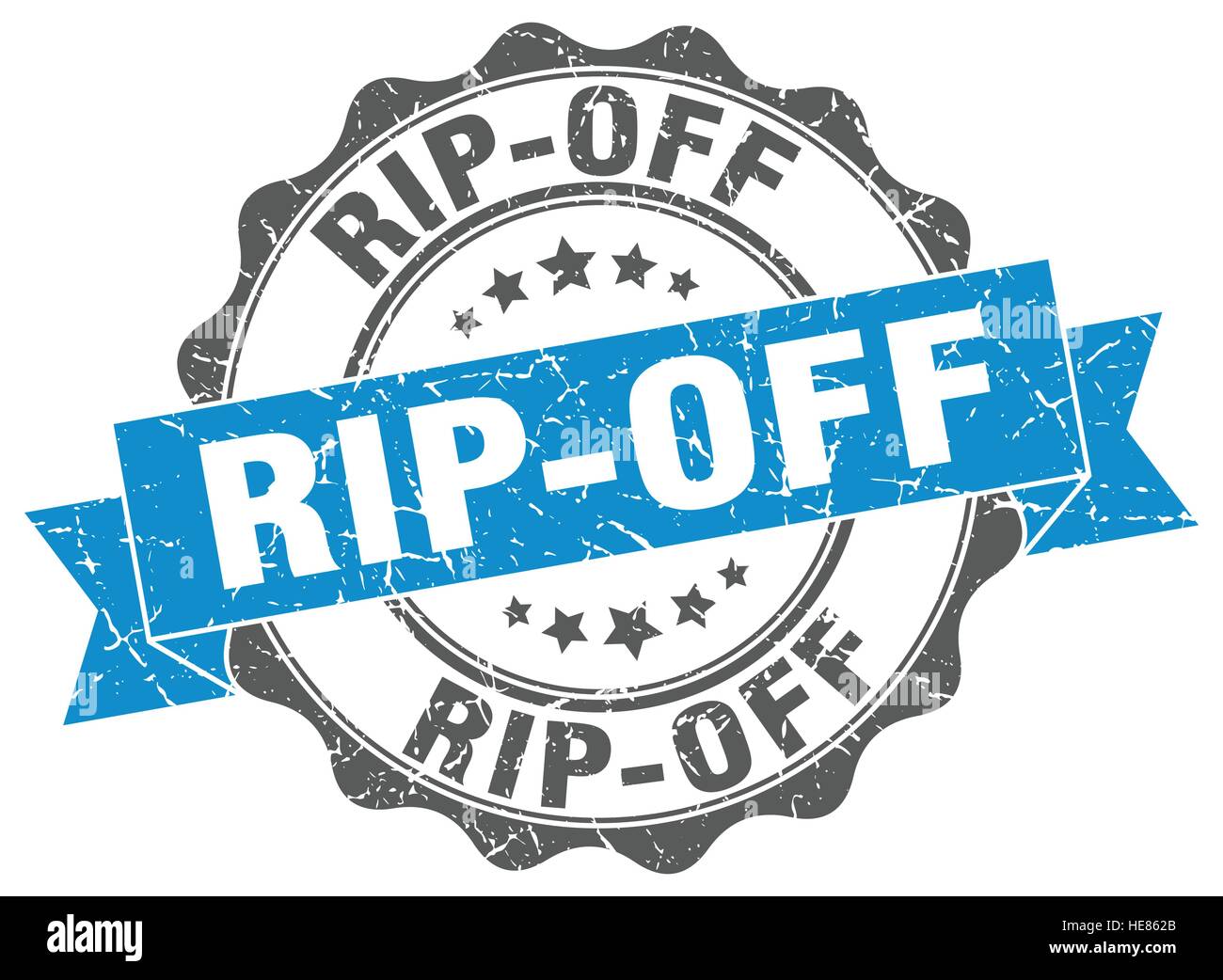 rip-off stamp. sign. seal Stock Vector Image & Art - Alamy