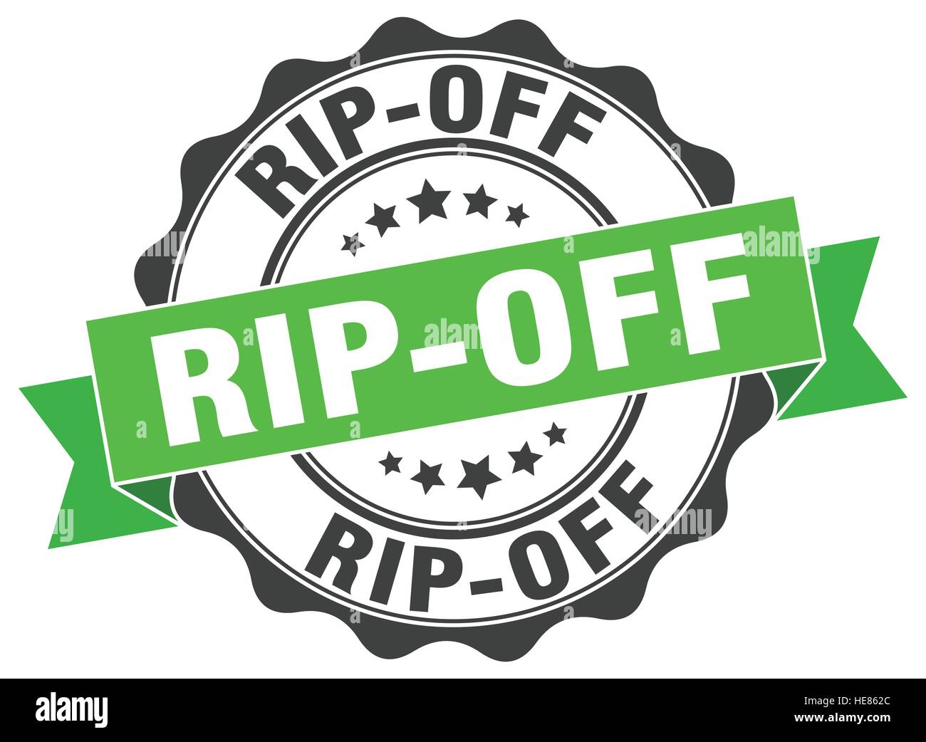 rip-off stamp. sign. seal Stock Vector Image & Art - Alamy