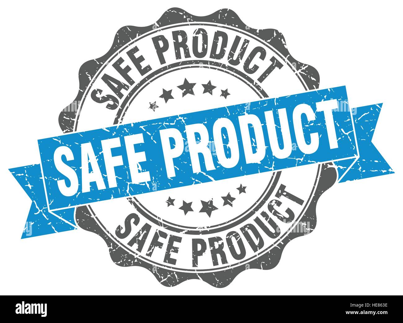 safe product stamp. sign. seal Stock Vector Image & Art - Alamy