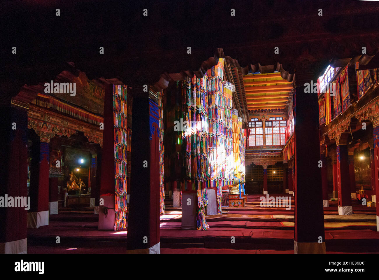 Lhasa: Monastery Drepung; Loseling Faculty; Headquarters (Dukhang ...