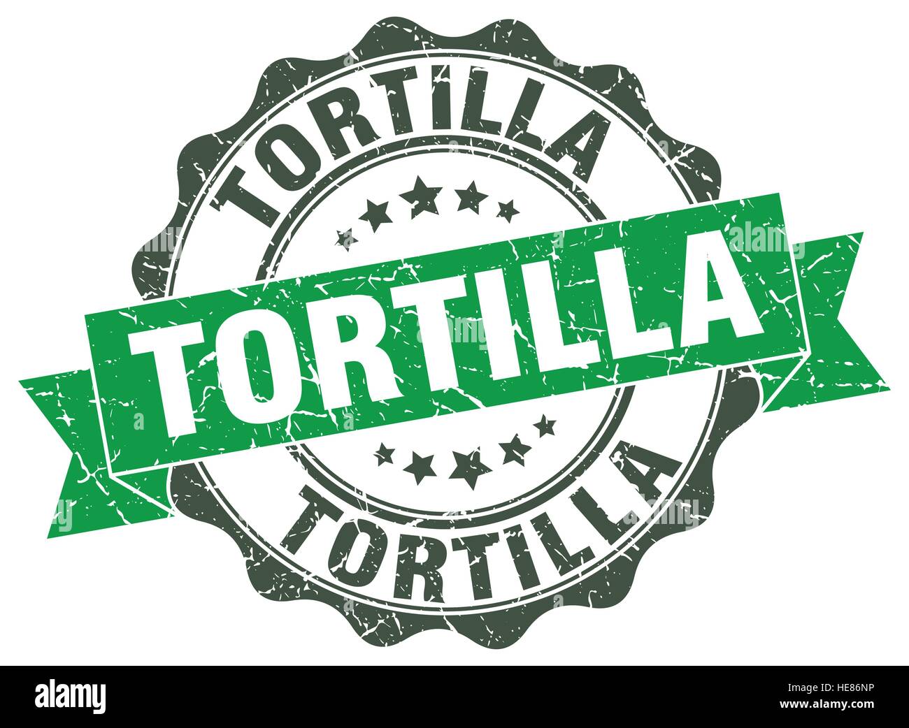 tortilla stamp. sign. seal Stock Vector Image & Art - Alamy