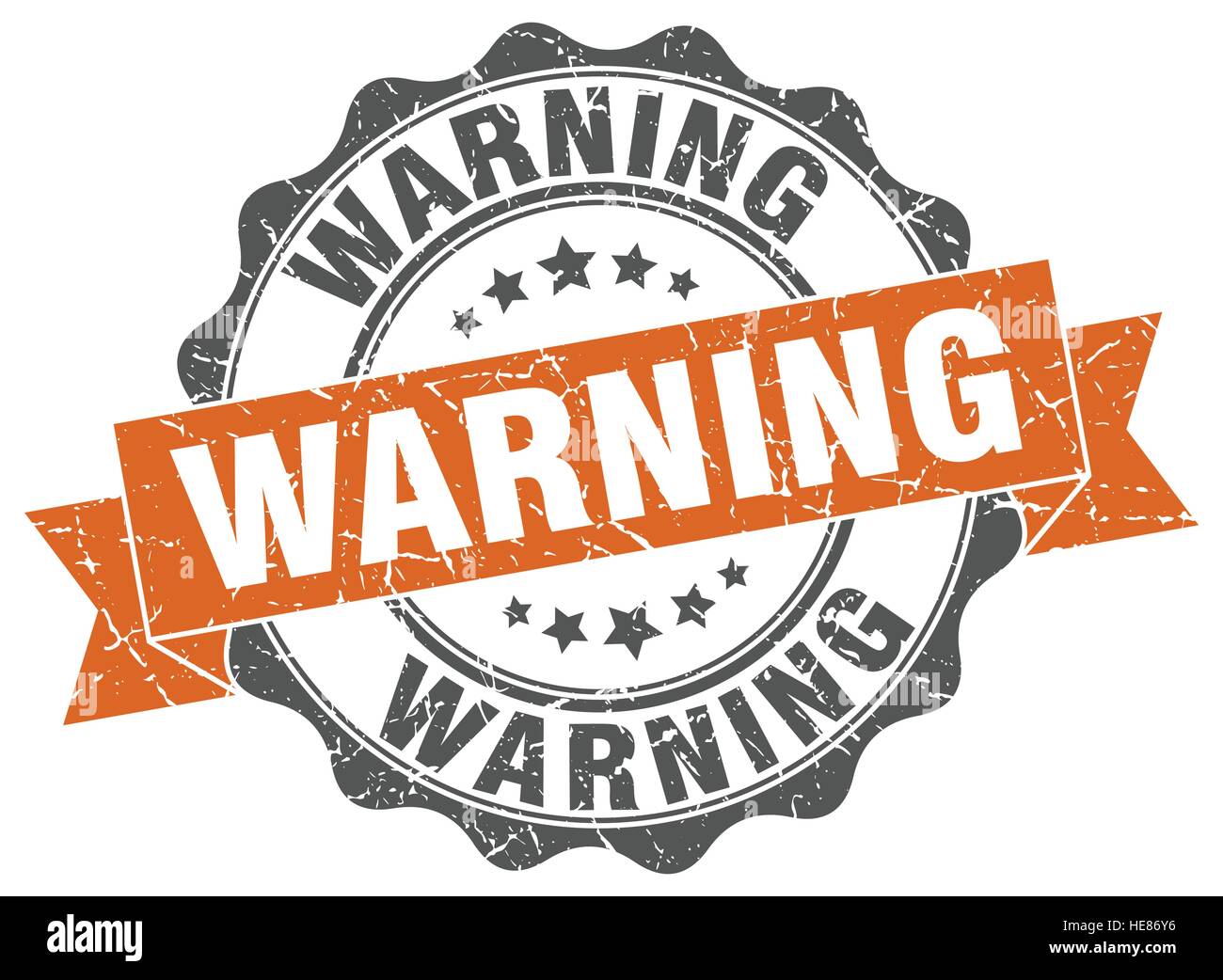 warning stamp. sign. seal Stock Vector Image & Art - Alamy