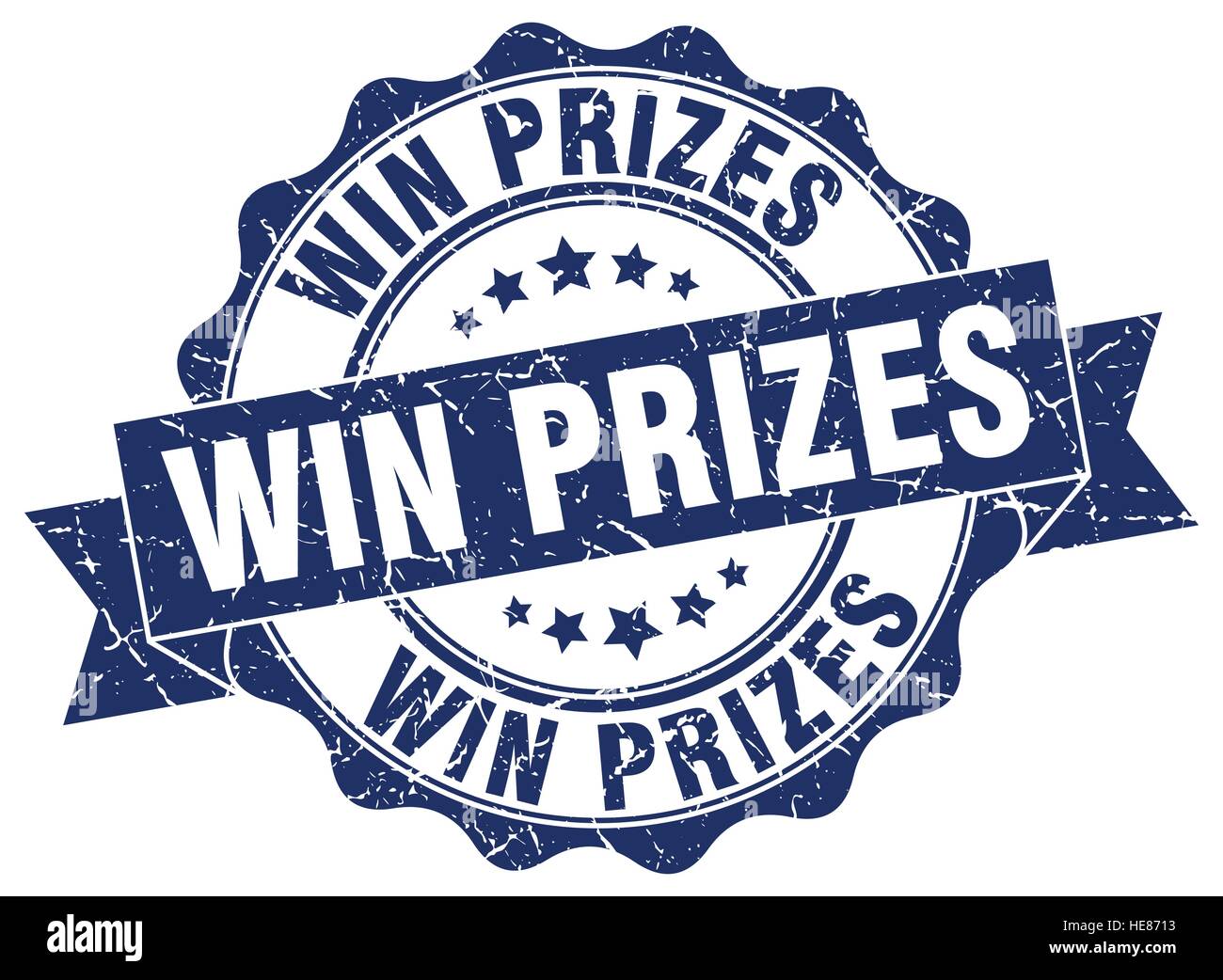 win prizes stamp. sign. seal Stock Vector Image & Art - Alamy