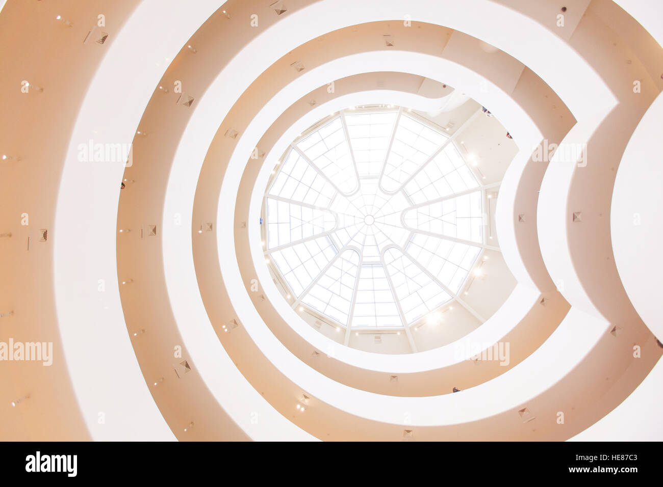 The Guggenheim Museum in New York City, United states of America ...