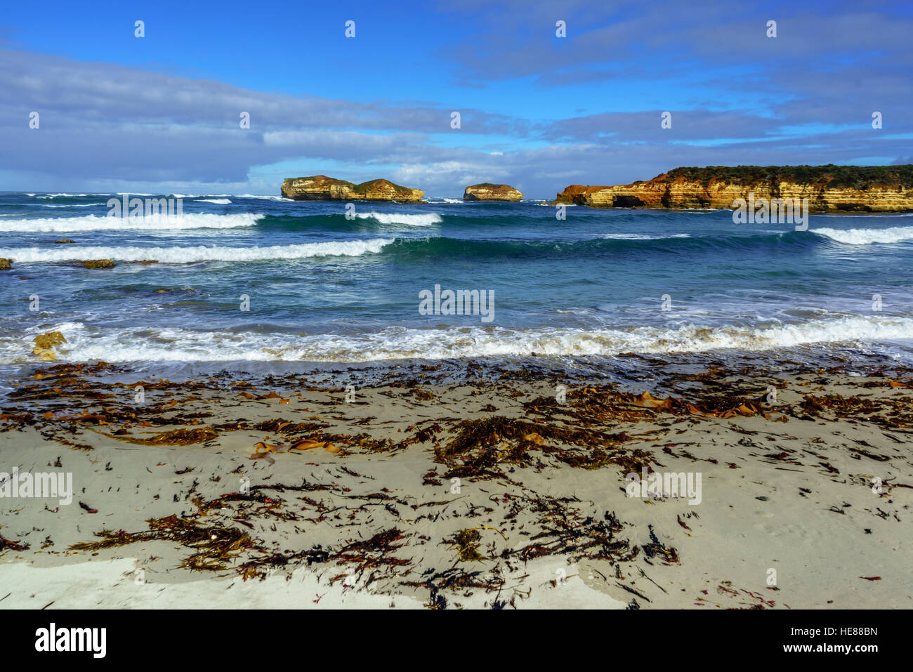 Along The Great Ocean Rd, Victoria, Australia Stock Photo - Alamy