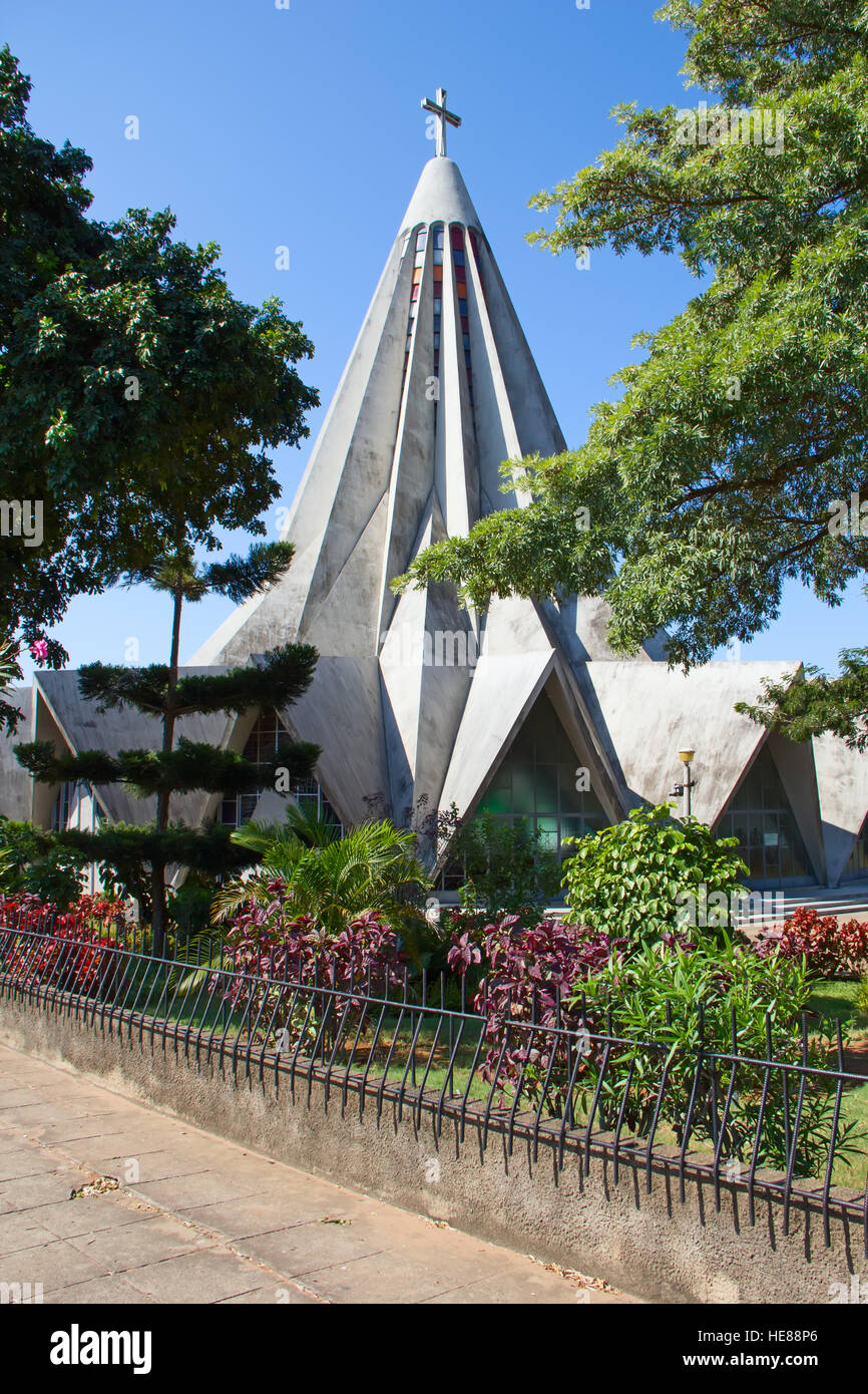 Church in Polana district of Maputo, Mozambique Stock Photo - Alamy