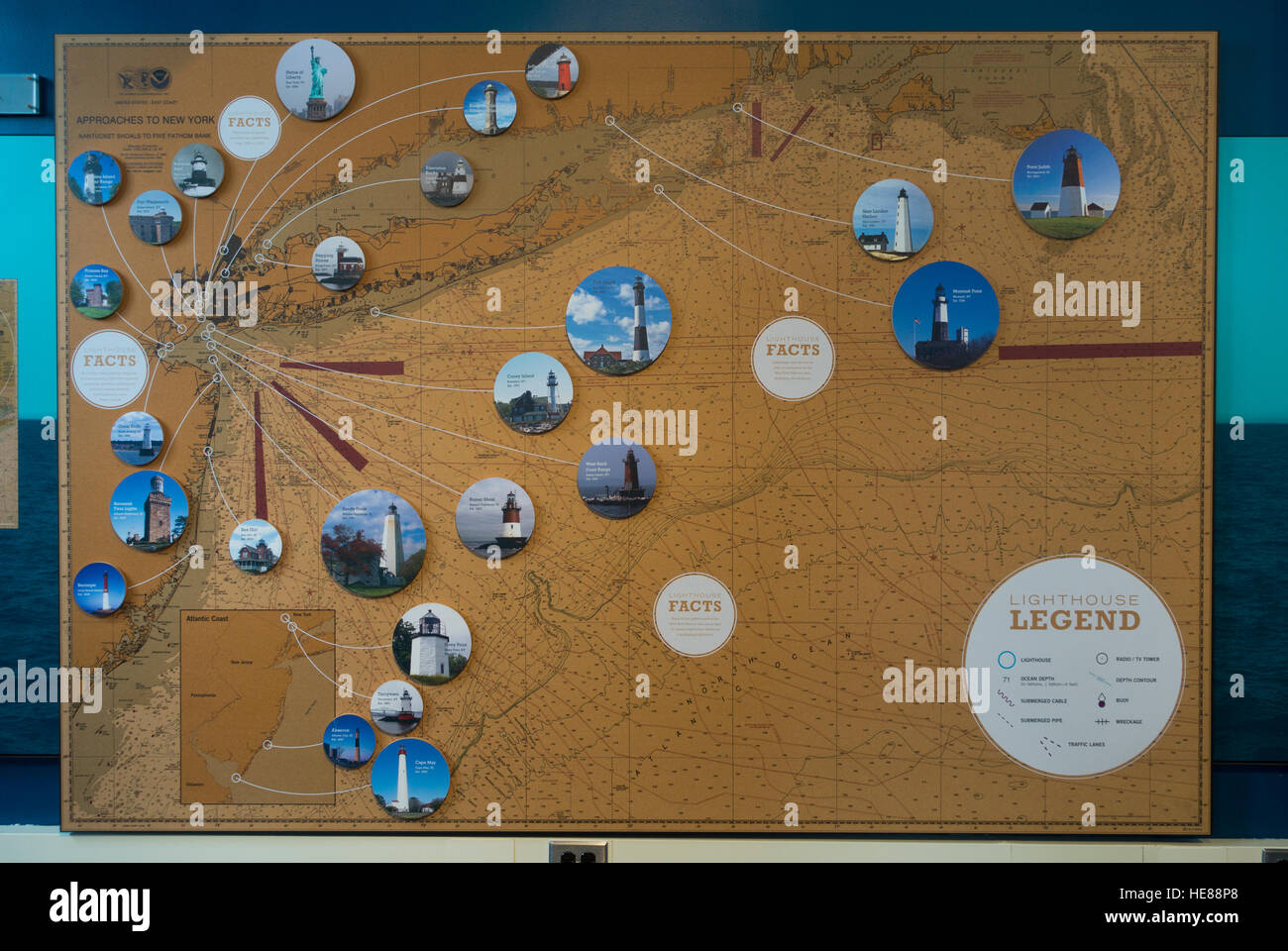 National lighthouse museum in Staten Island NYC Stock Photo - Alamy