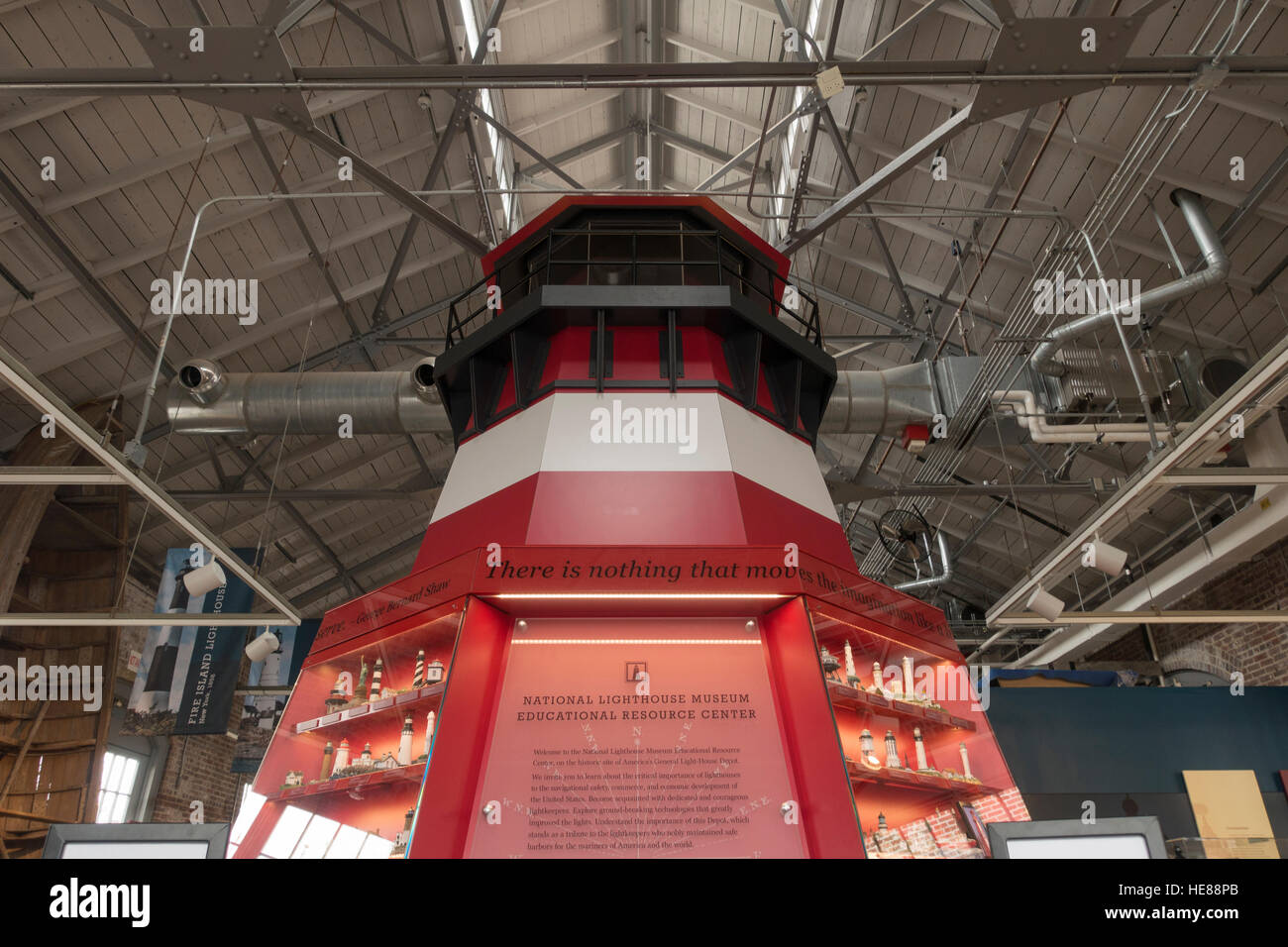 National lighthouse museum in Staten Island NYC Stock Photo - Alamy