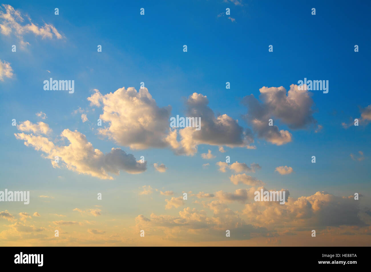 Beautiful cloudy sky hi-res stock photography and images - Alamy