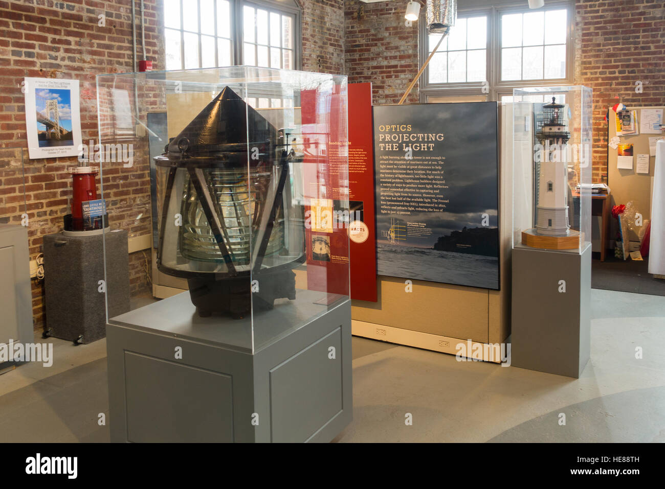 National lighthouse museum in Staten Island NYC Stock Photo - Alamy
