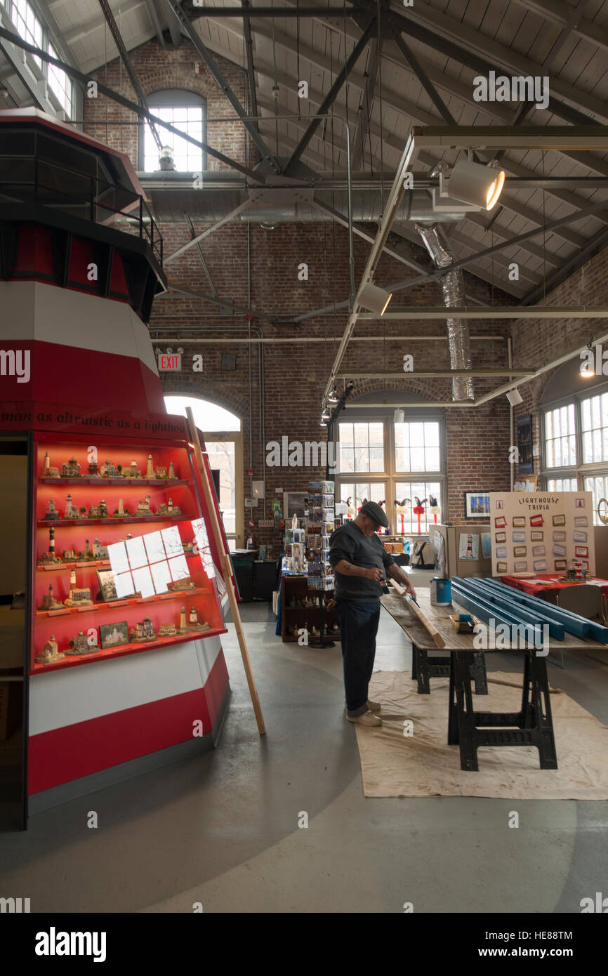 National lighthouse museum in Staten Island NYC Stock Photo - Alamy